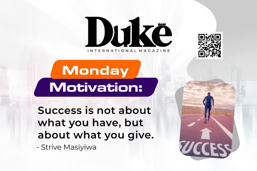 Monday Motivation: Strive For Success | Duke International Magazine
