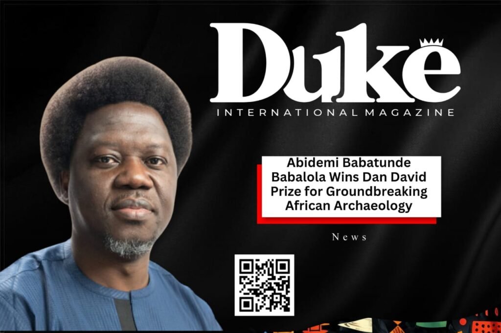 Abidemi Babatunde Babalola Wins Dan David Prize for Groundbreaking African Archaeology | Duke ...