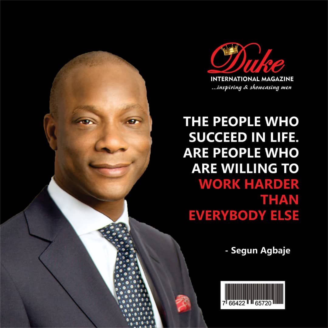 Brief Profile: Segun Agbaje | Duke International Magazine