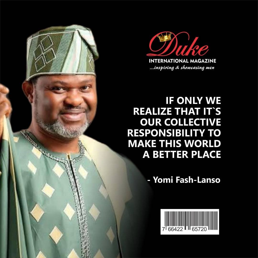 Happy Birthday Yomi Fash-Lanso | Duke International Magazine